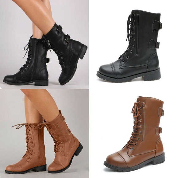 Military Combat Boots For Girls